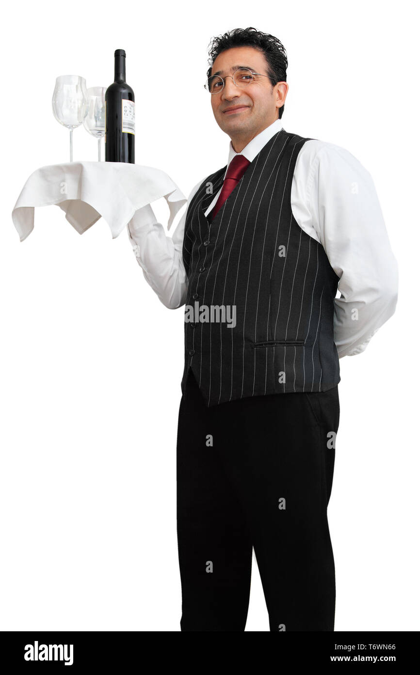 Restaurant signal waiter hi-res stock photography and images - Alamy
