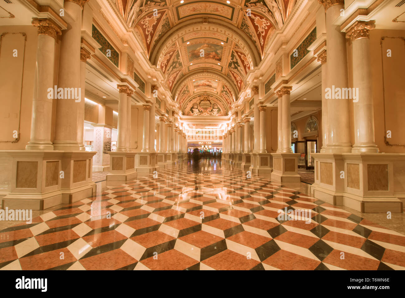 Las vegas nevada luxurious architecture and accommodation scenes Stock ...