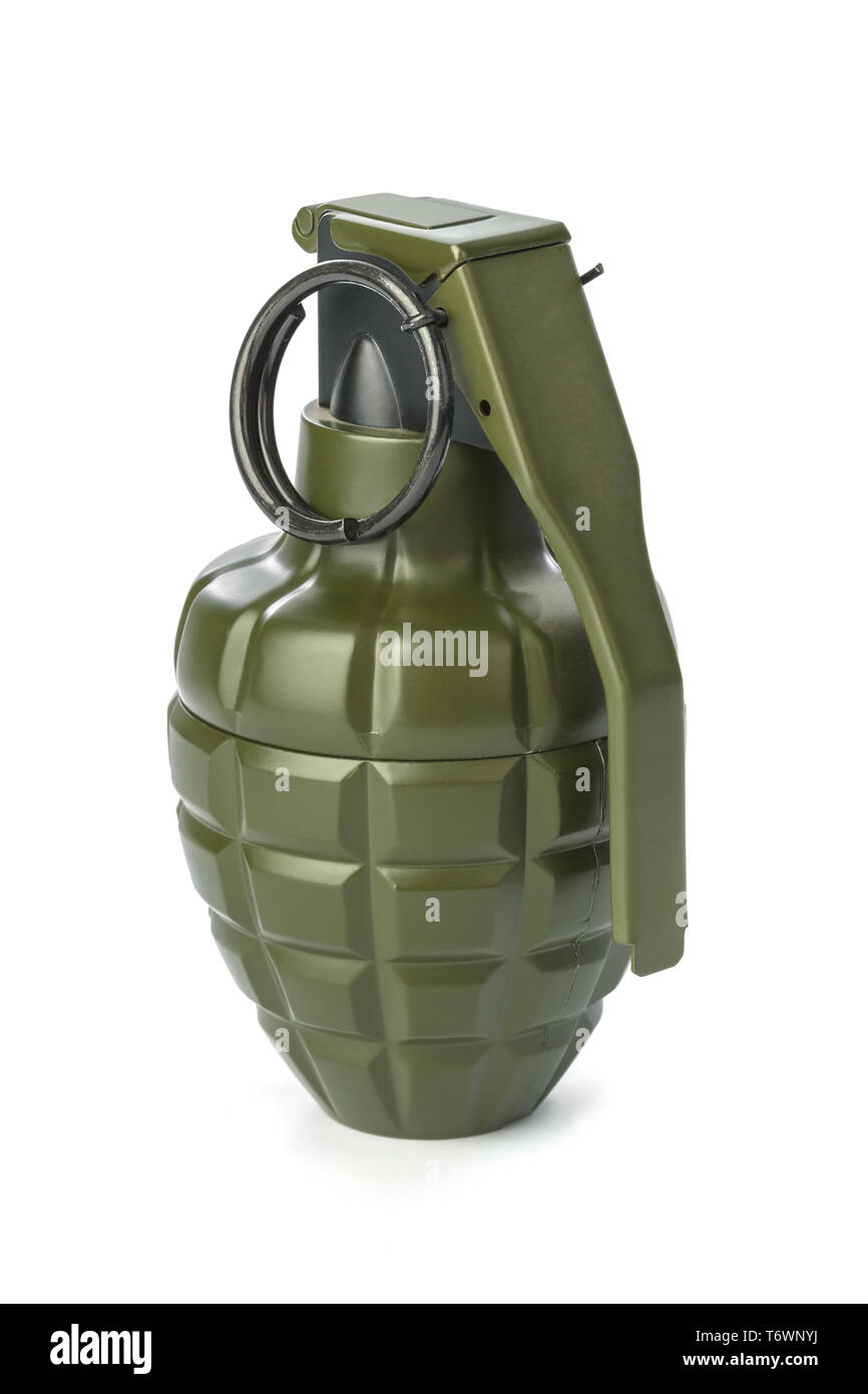 Holding grenade Cut Out Stock Images & Pictures - Alamy