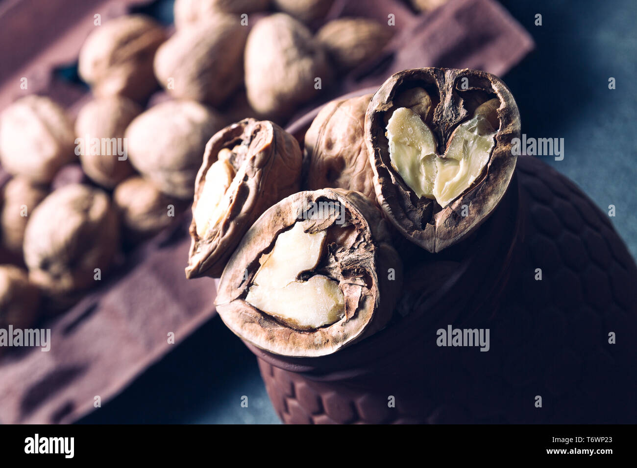 Broken nuts hi-res stock photography and images - Alamy