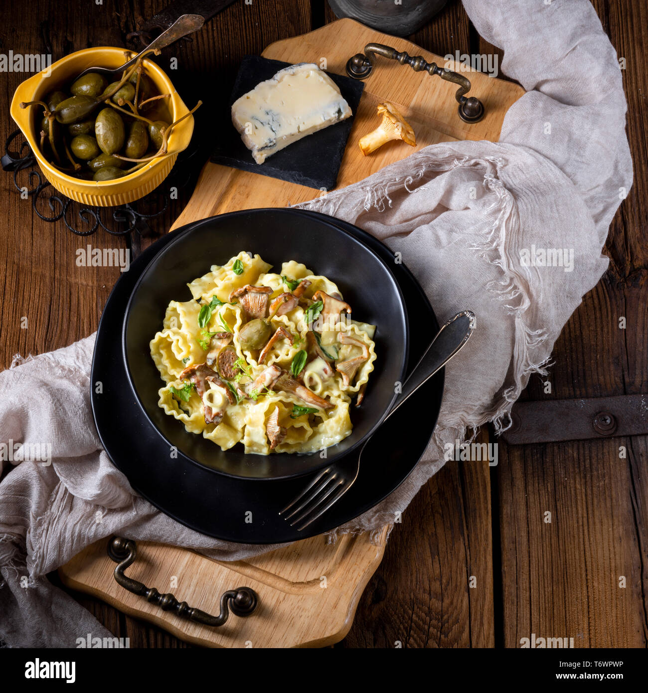 Reginette sauce hi-res stock photography and images - Alamy