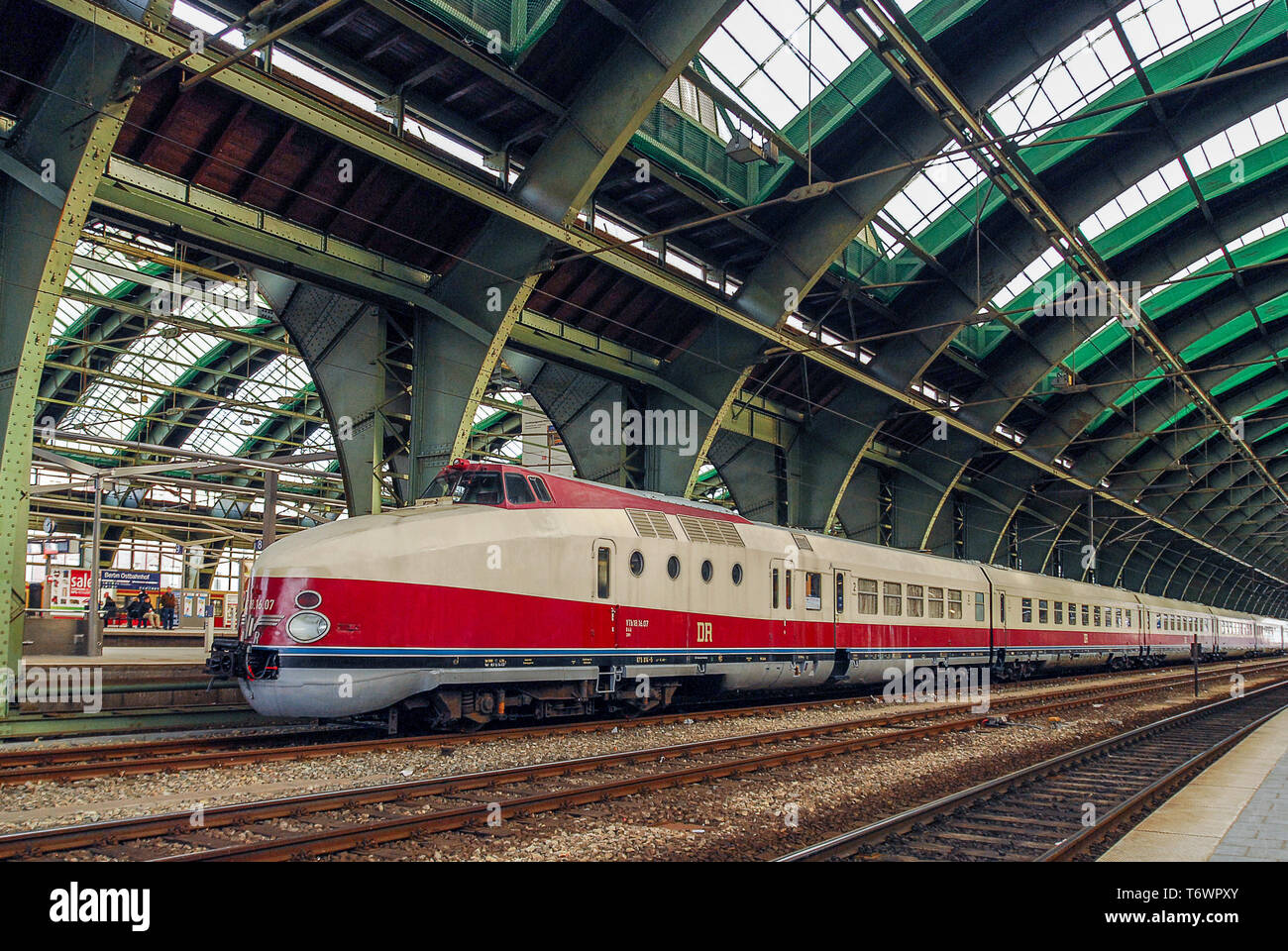 Berlin, Germany, January 12, 2011 - Express Train type Görlitz / VT18 ...