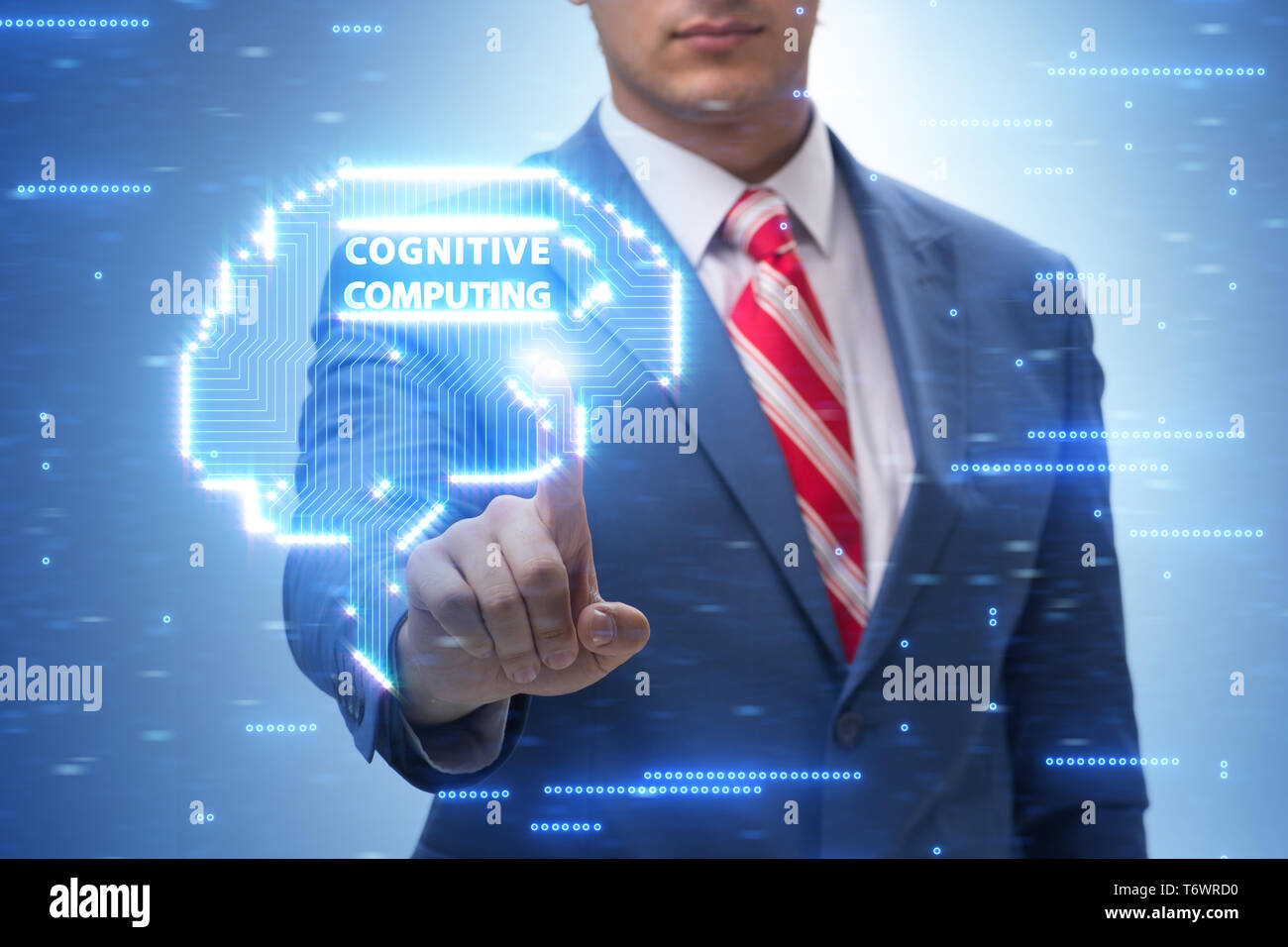 Cognitive computing concept as modern technology Stock Photo - Alamy