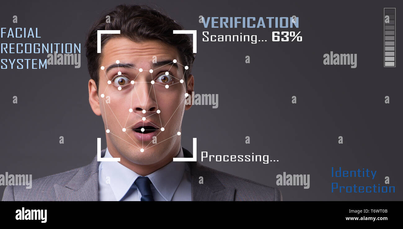 Concept of face recognition software and hardware Stock Photo - Alamy