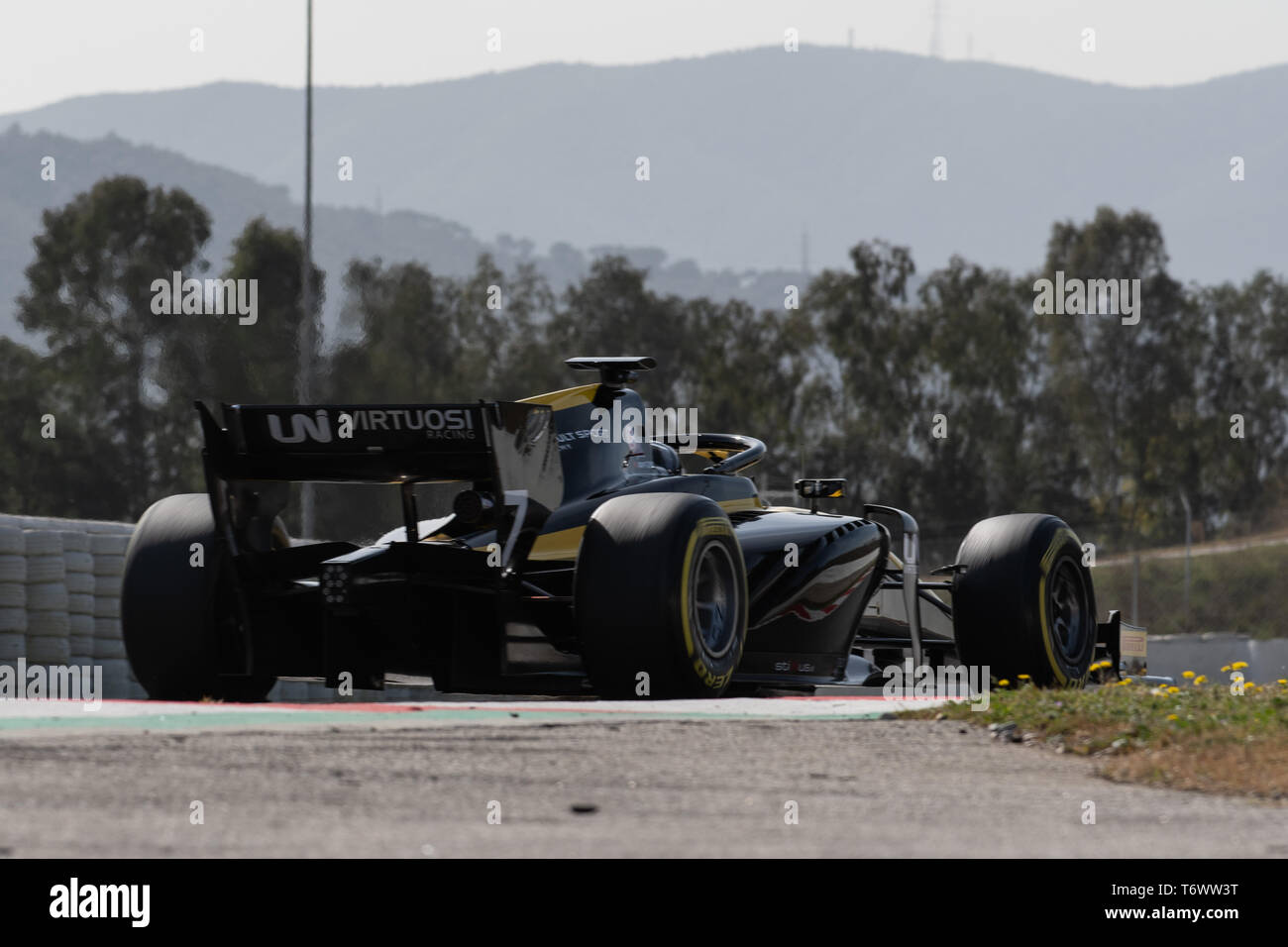 Barcelona, Spain. March 5th, 2019 - Guanyu Zhou from China with 7 UNI ...