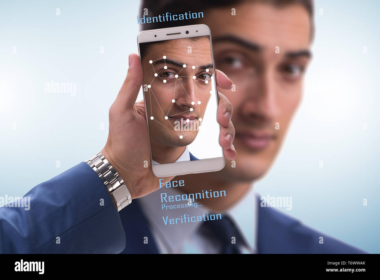 Concept of face recognition software and hardware Stock Photo - Alamy