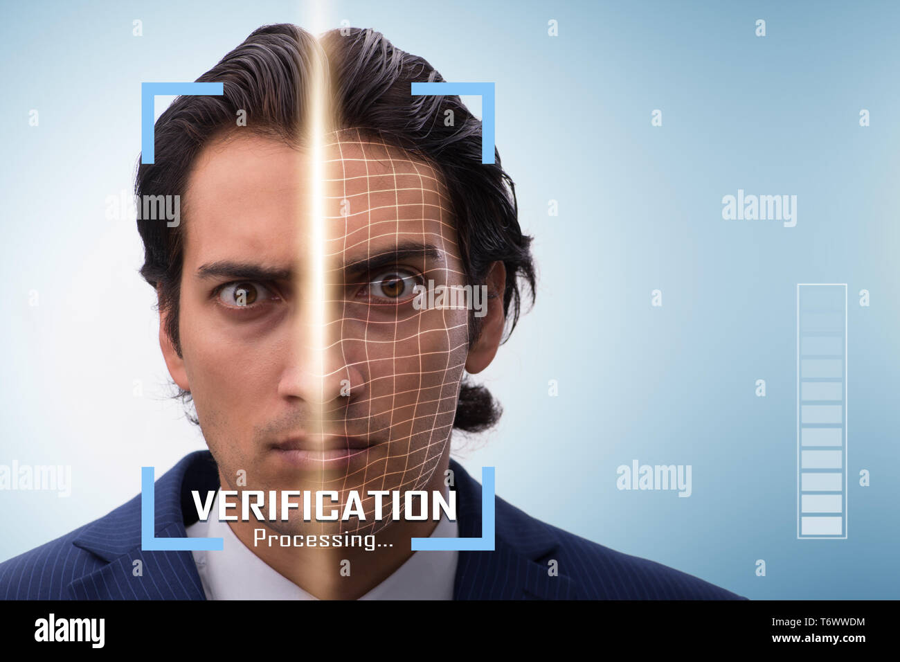 Concept of face recognition software and hardware Stock Photo - Alamy