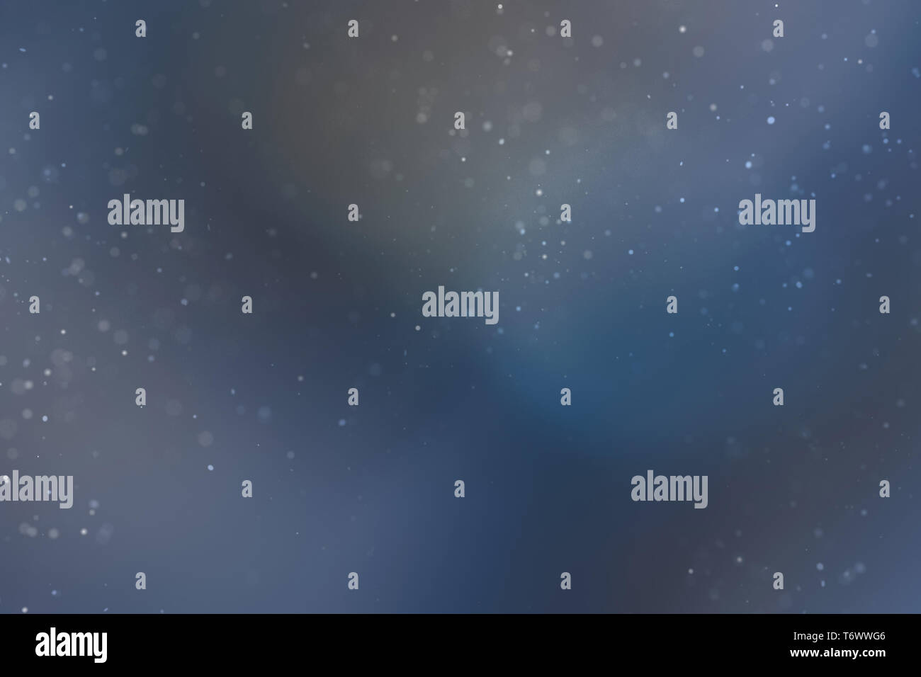 Abstract Dust Particles on Colorful Background. Narrow Depth of Field ...