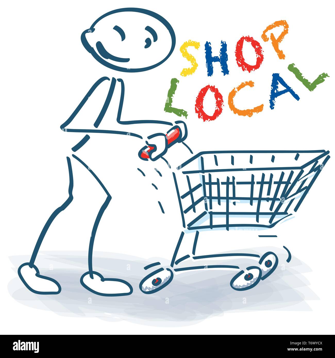 Optimistic local Stock Vector Images - Alamy