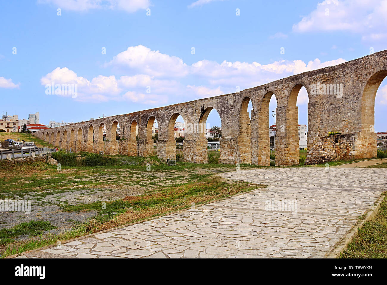 Stone aqueduct larnaca hi-res stock photography and images - Alamy
