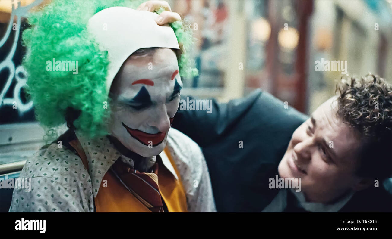 USA. Joaquin Phoenix as Arthur Fleck / Joker in the ©Warner Bros new ...