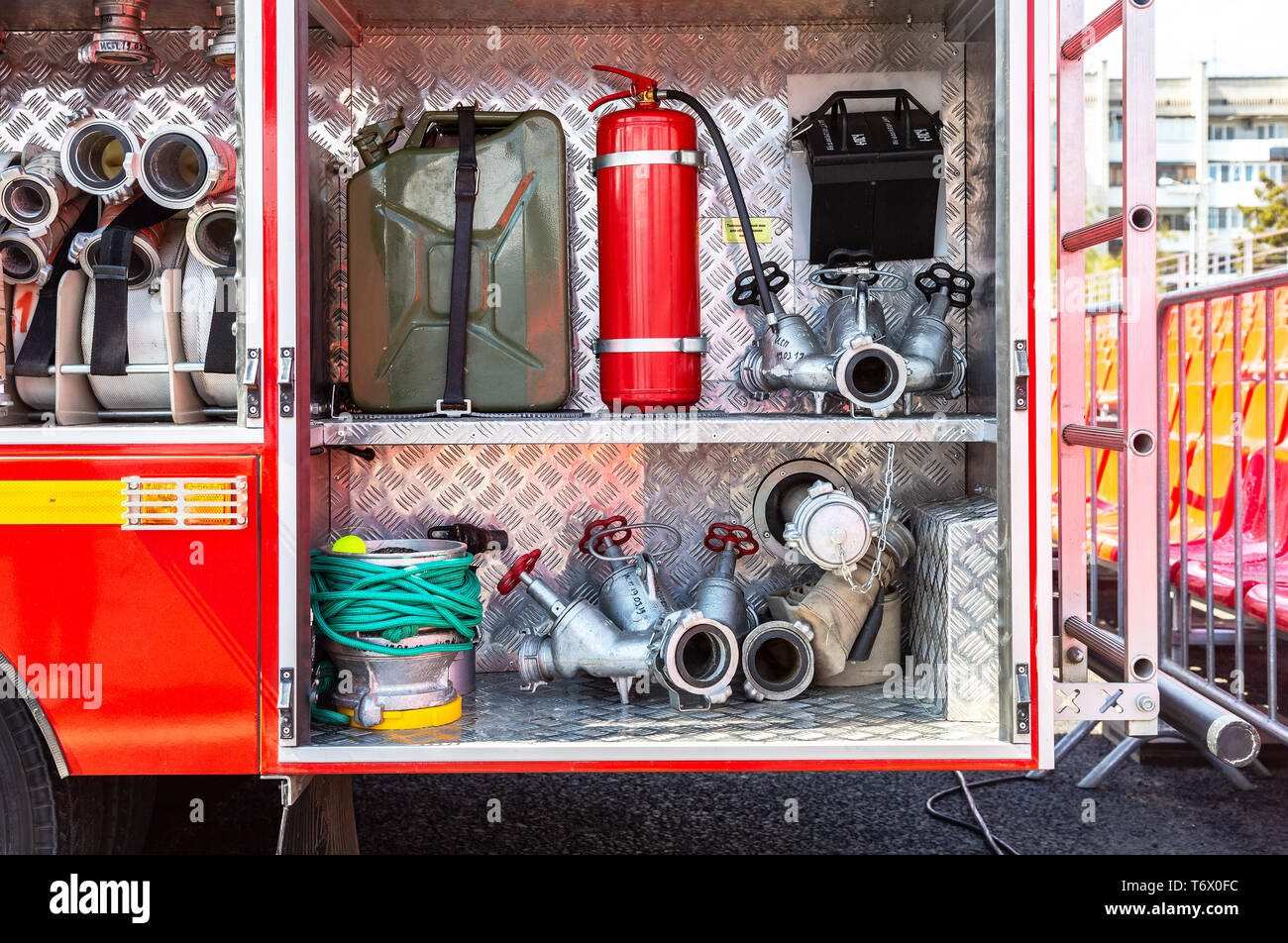 Vehicle fire suppression system hi-res stock photography and images - Alamy