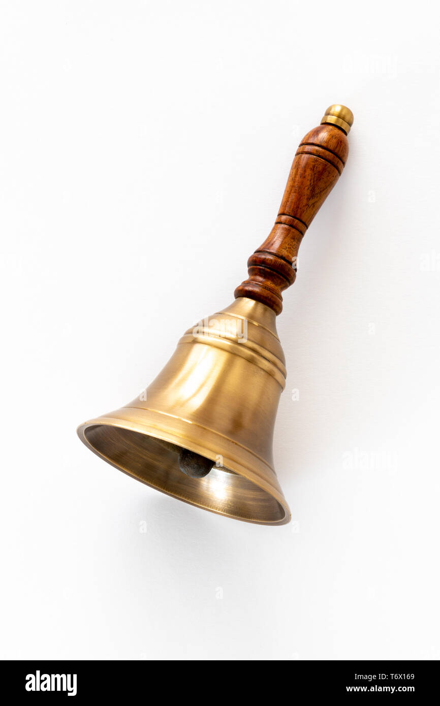 Typical Santa Claus bell Stock Photo - Alamy