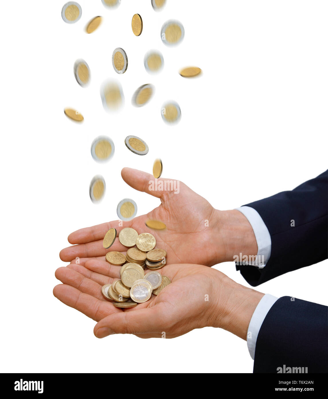 Money rain hi-res stock photography and images - Alamy