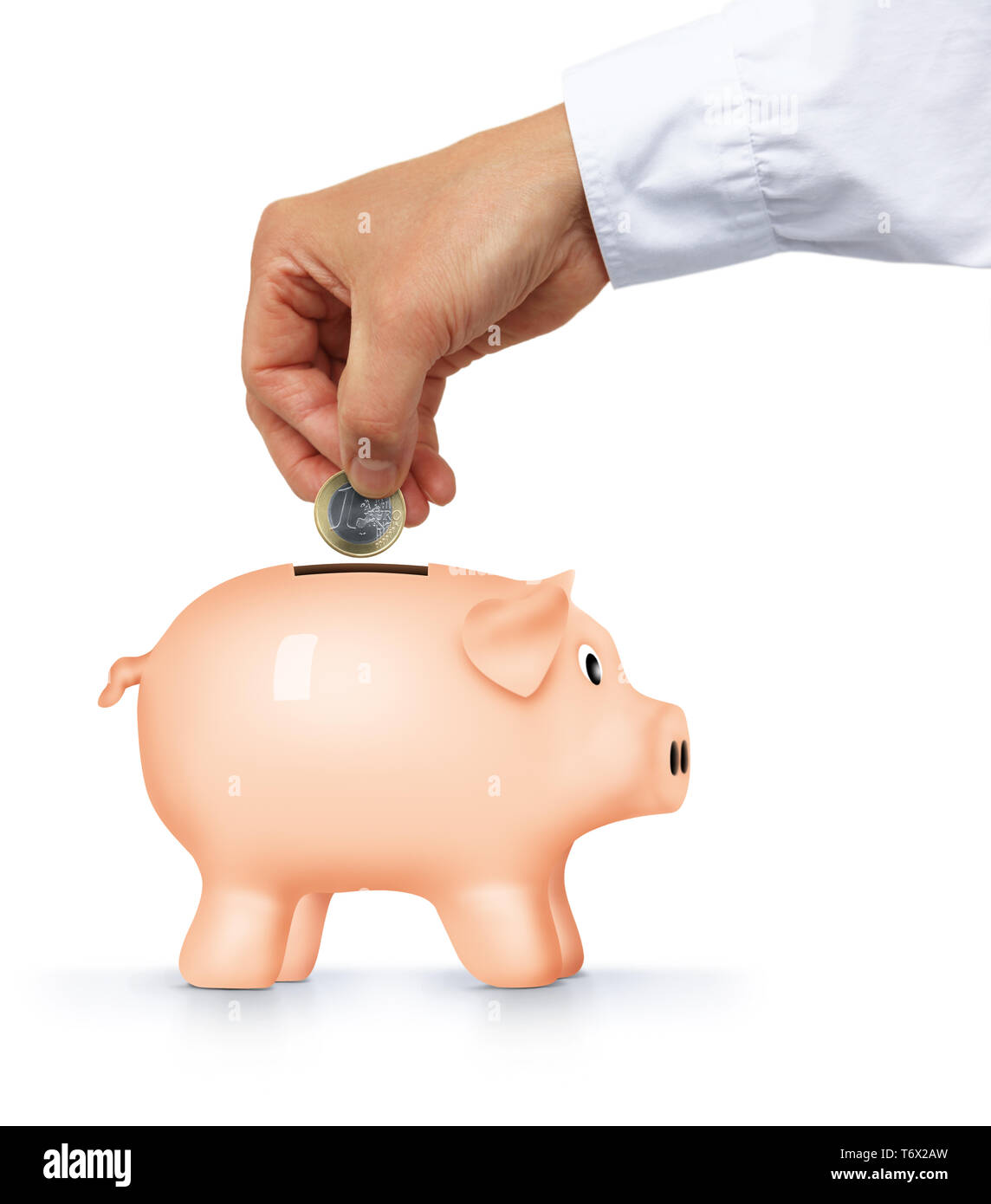 Hand piggy bank hi-res stock photography and images - Alamy