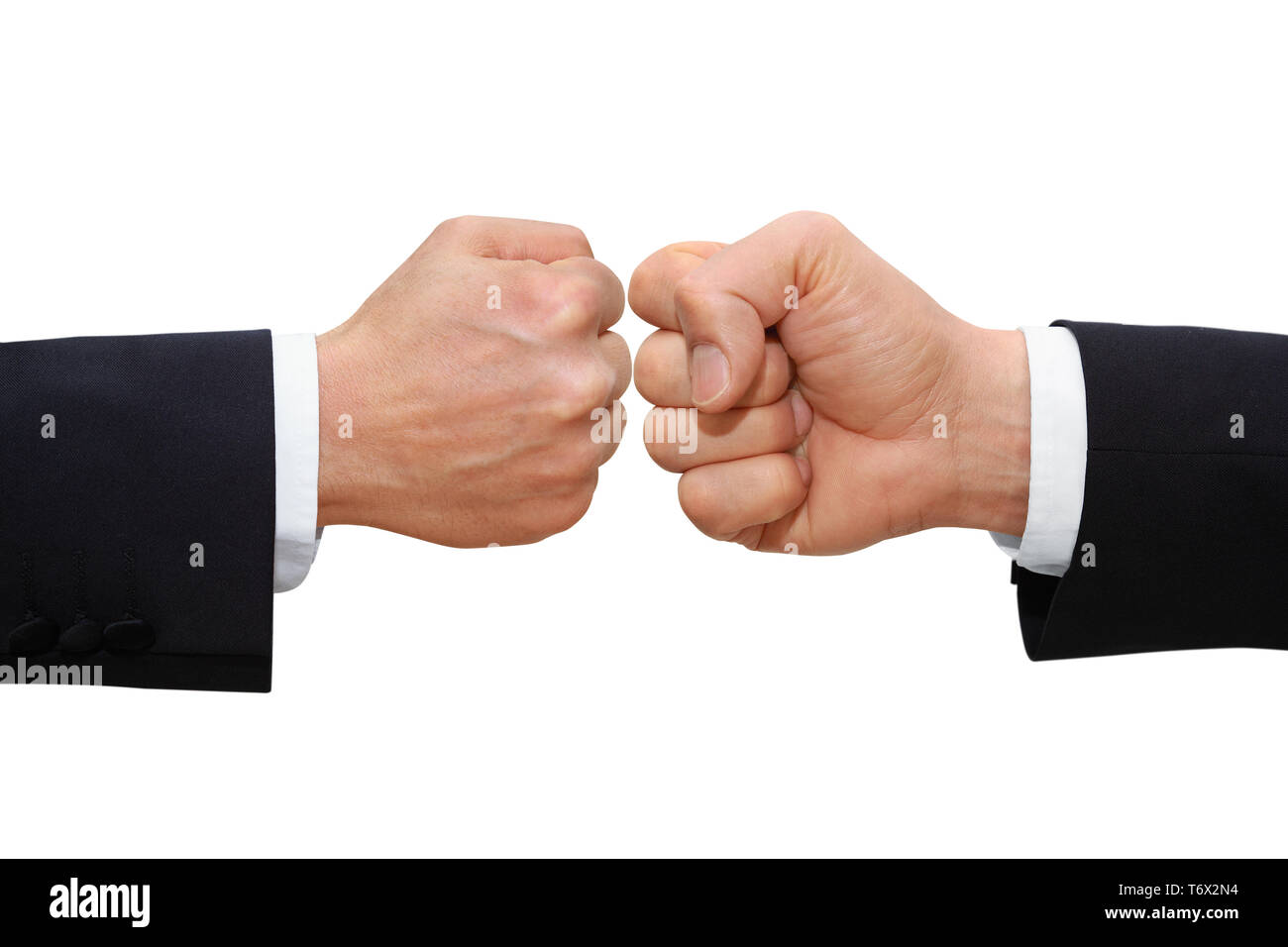 Gesture series, two fists Stock Photo - Alamy