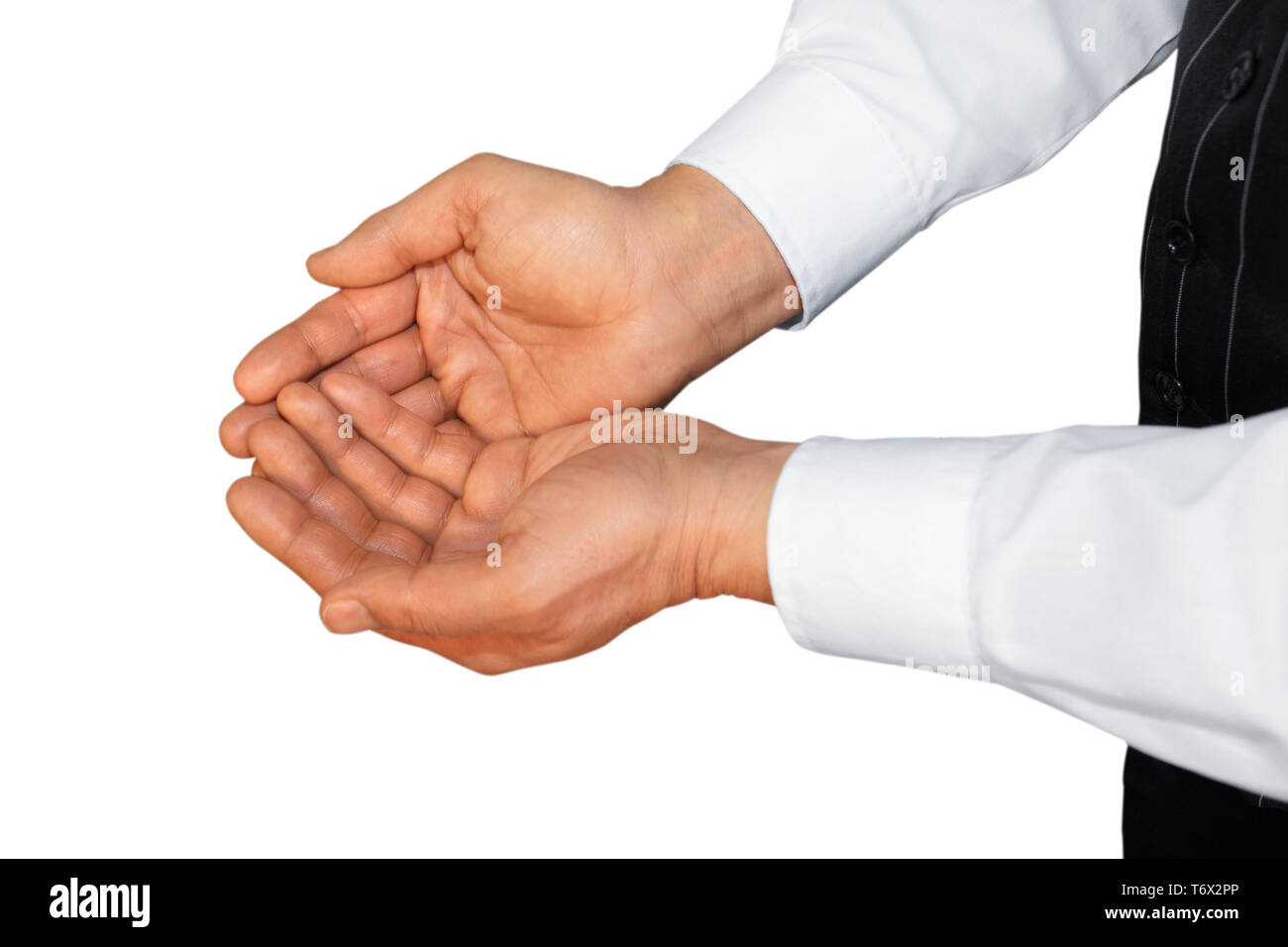gesture, hand beg money Stock Photo - Alamy