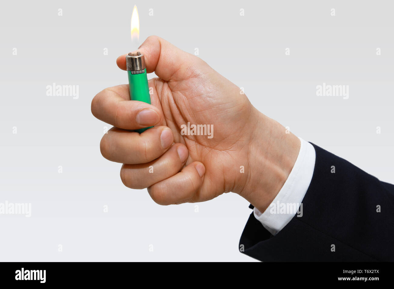 Man With Lighter High Resolution Stock Photography and Images - Alamy