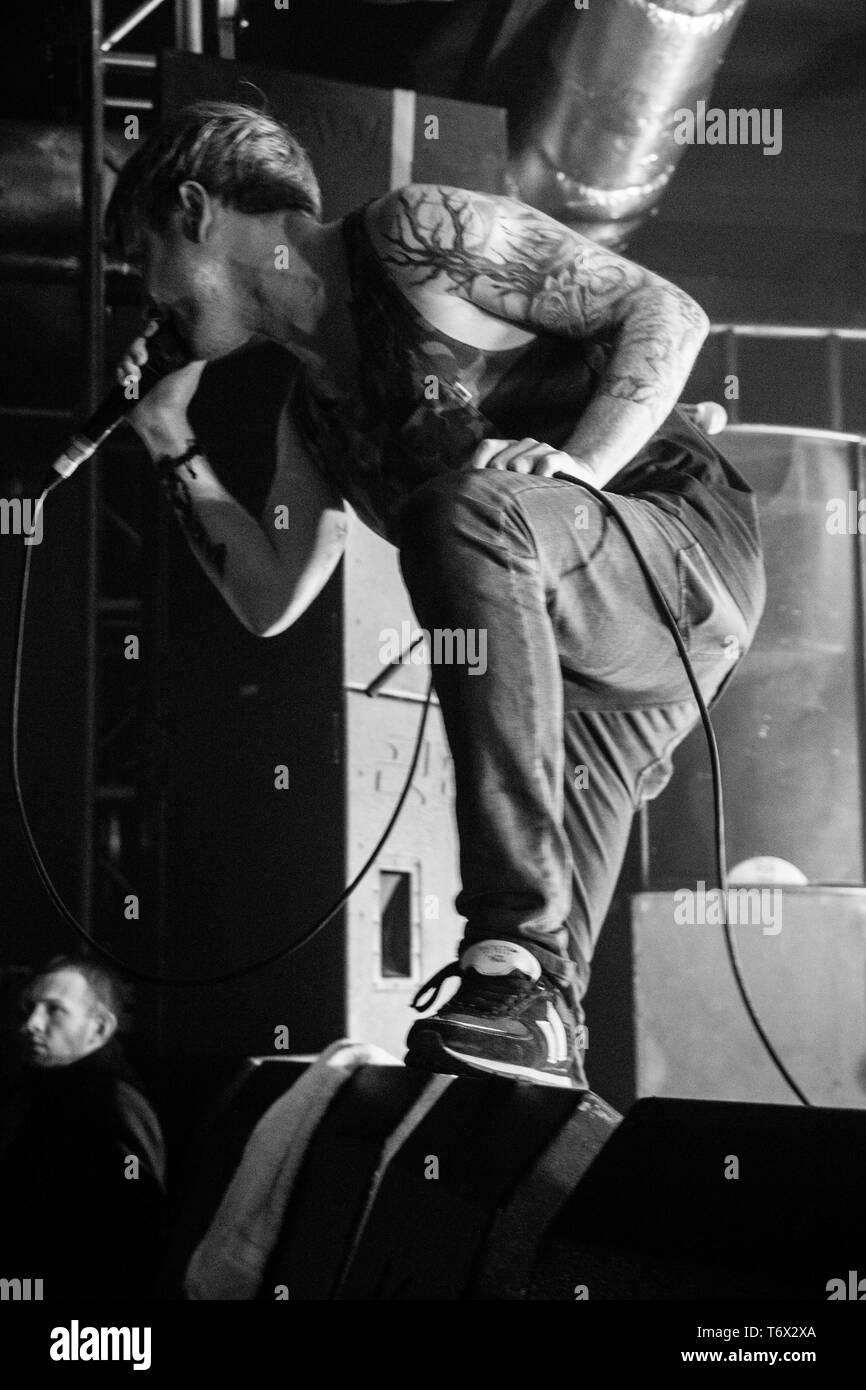 Mallory Knox live at Liverpool o2 academy 2014 Stock Photo - Alamy