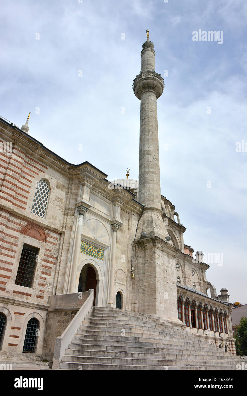 Laleli Mosque, Tulip Mosque, Laleli Camii, Istanbul, Turkey Stock Photo ...