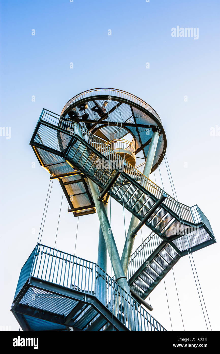 Grein: observation tower Gobelwarte in Donau, Oberösterreich, Upper ...
