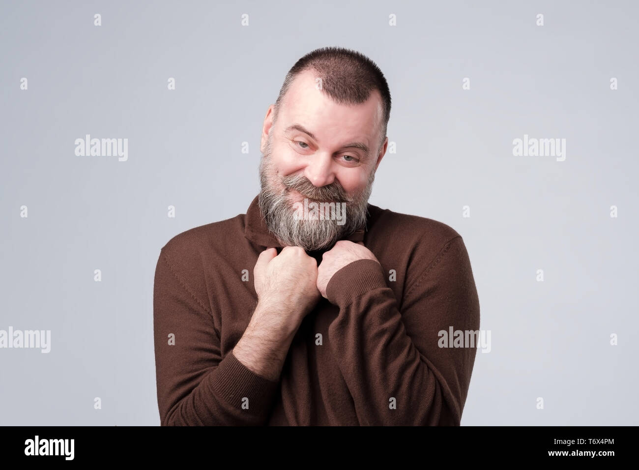 Glad expression hi-res stock photography and images - Alamy