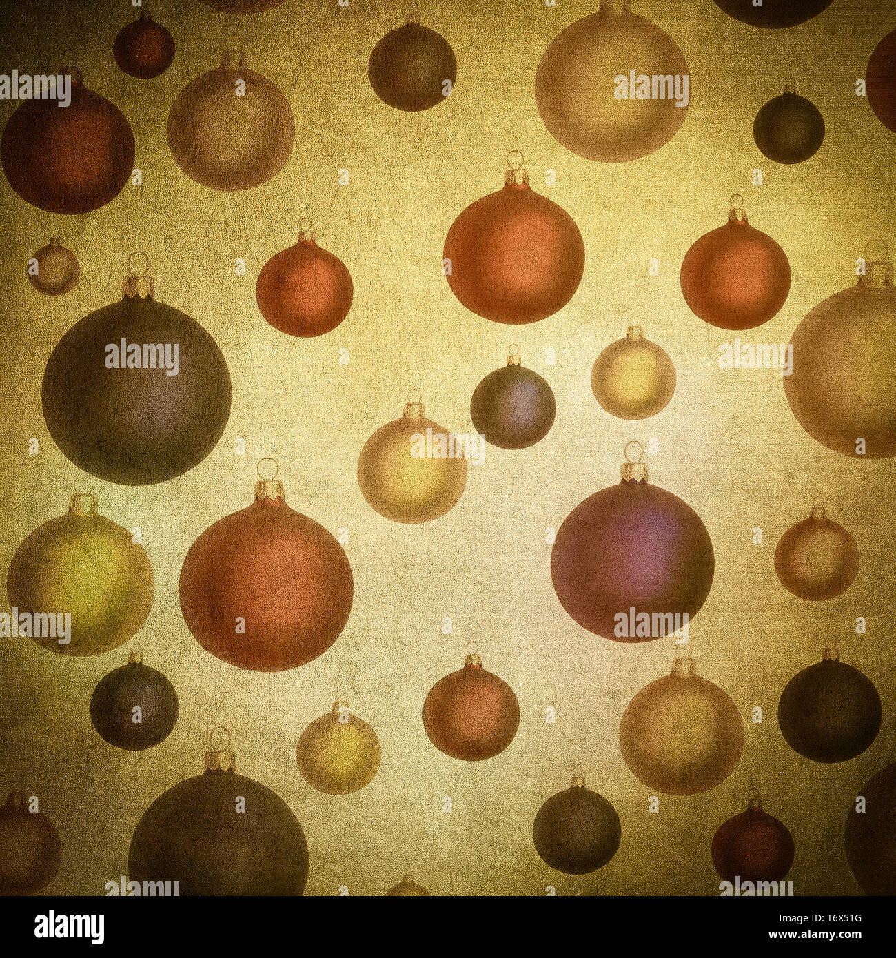 Vintage Christmas Baubles High Resolution Stock Photography and Images ...