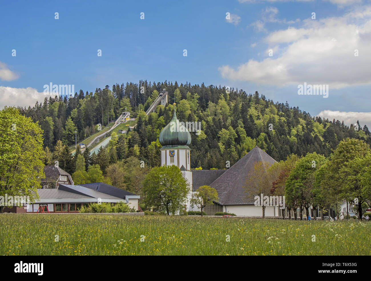 Hinterzarten, Church Maria in der Zarten Stock Photo - Alamy