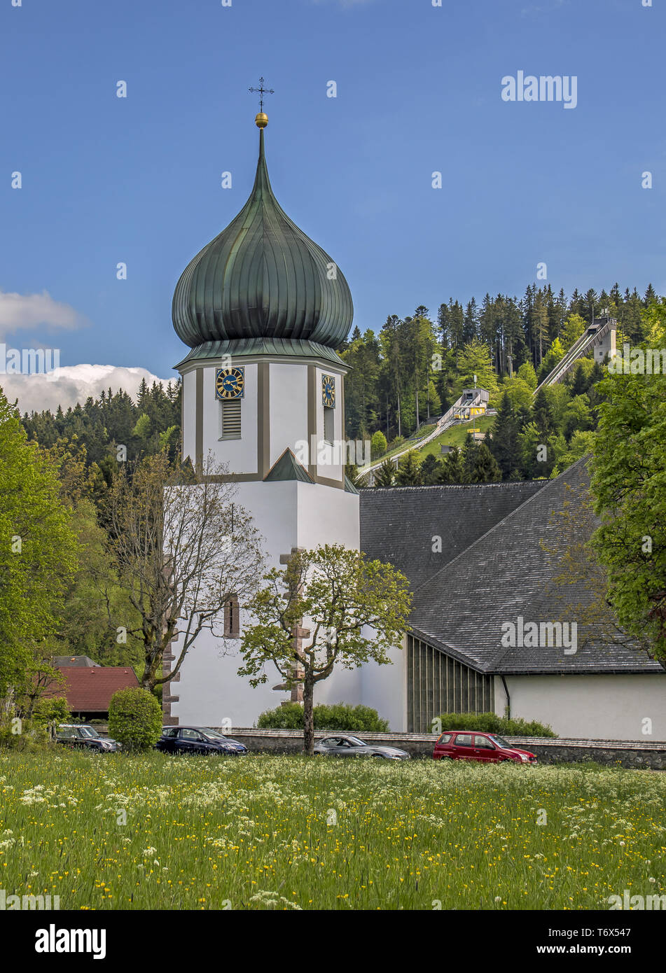 Hinterzarten, Church Maria in der Zarten Stock Photo - Alamy