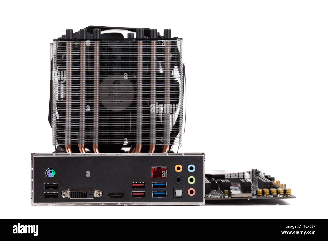 Pc electronic cpu board Cut Out Stock Images & Pictures - Alamy