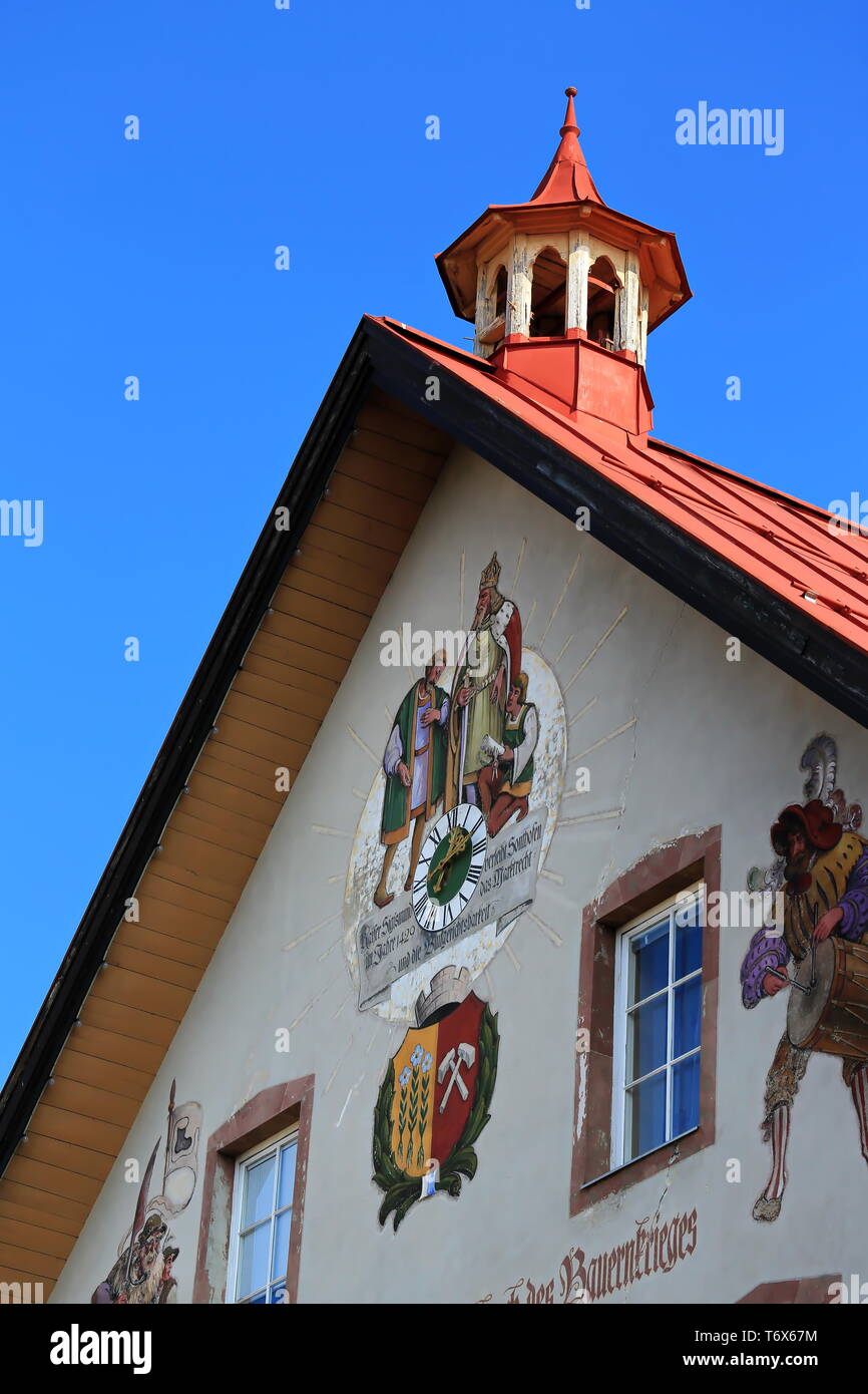 Sonthofen is a city in Germany with many historical attractions Stock ...