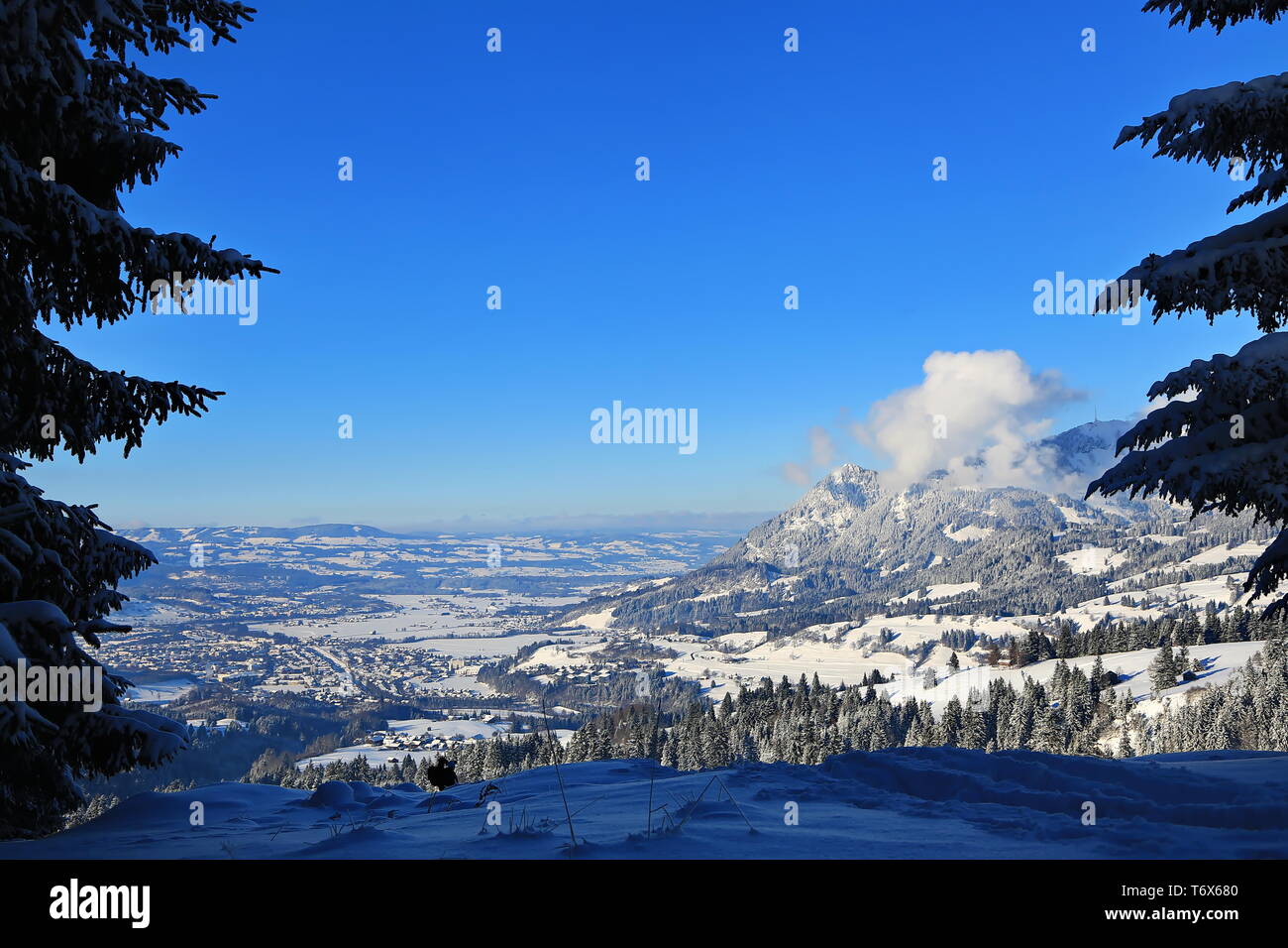 Sonthofen is a city in Germany with many historical attractions Stock ...