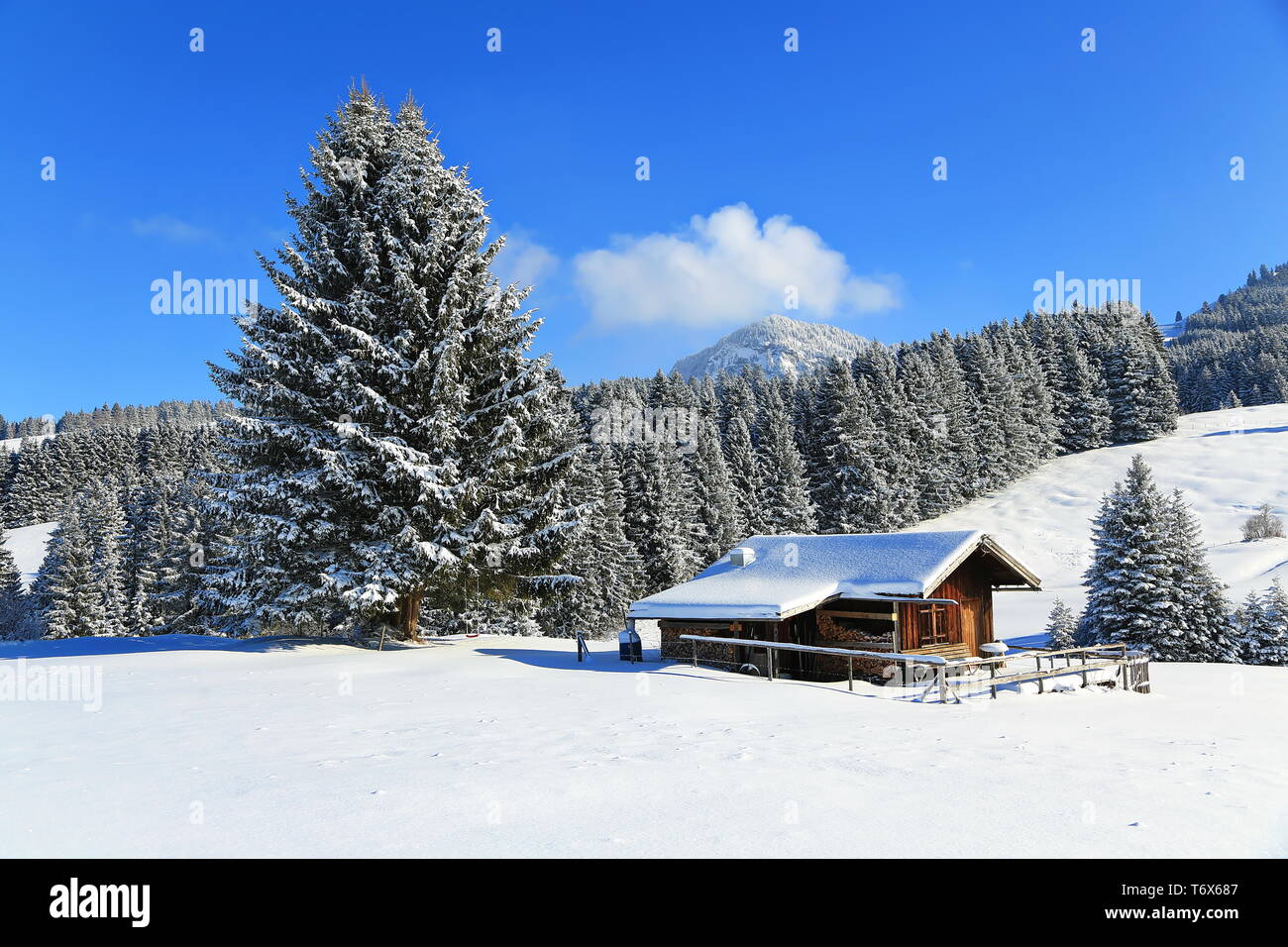 Sonthofen is a city in Germany with many historical attractions Stock ...