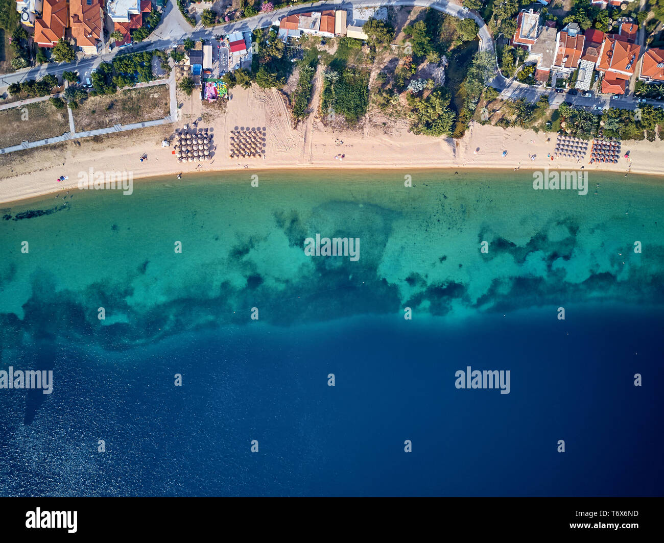 Beautiful beach top aerial hi-res stock photography and images - Alamy