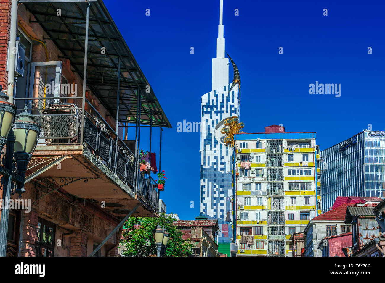 Architecture of Batumi in Autonomous Republic of Adjara Stock Photo - Alamy