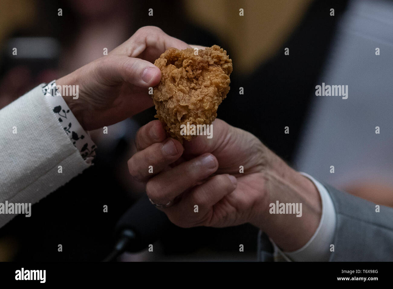 Representative Steve Cohen, Democrat of Tennessee, hands Rep. Katie ...
