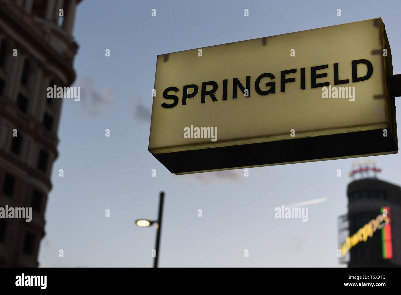 Springfield logo hi-res stock photography and images - Alamy