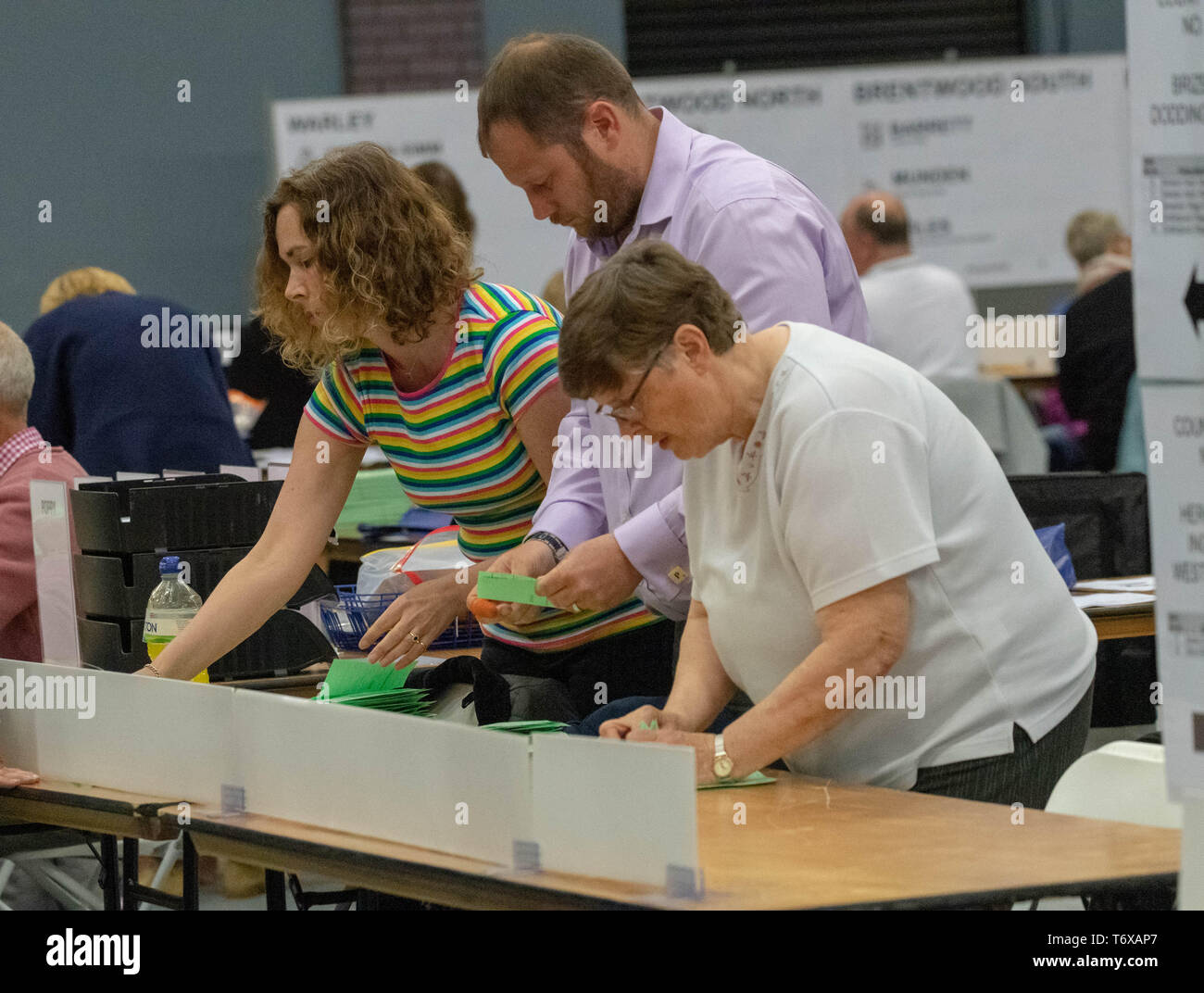 Counting of ballot papers hi-res stock photography and images - Alamy