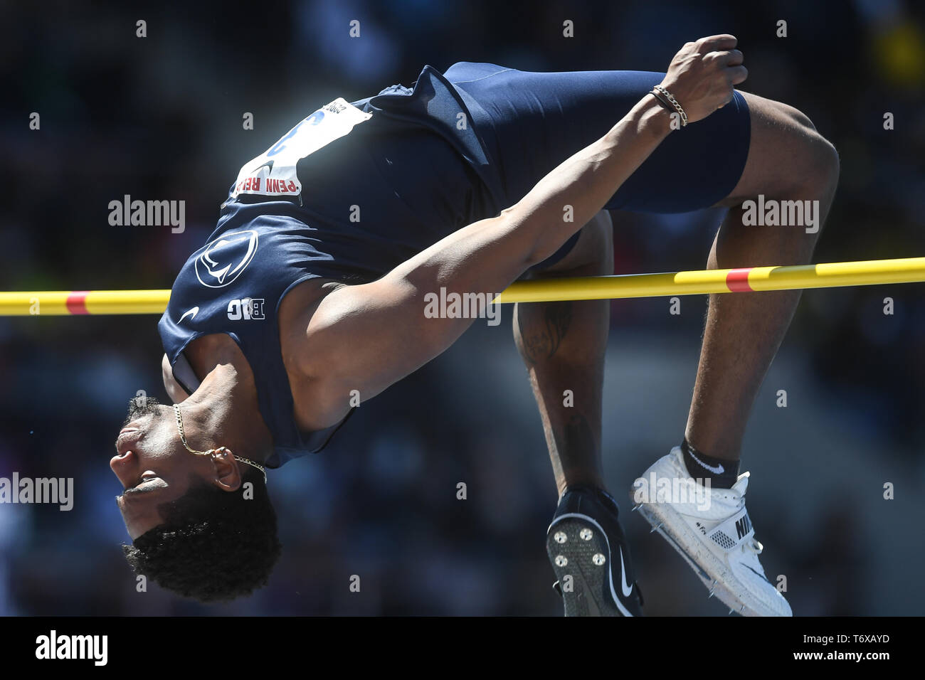 Philadelphia, Pennsylvania, USA. 27th Apr, 2019. DEVIN BRADHAM (3) from ...