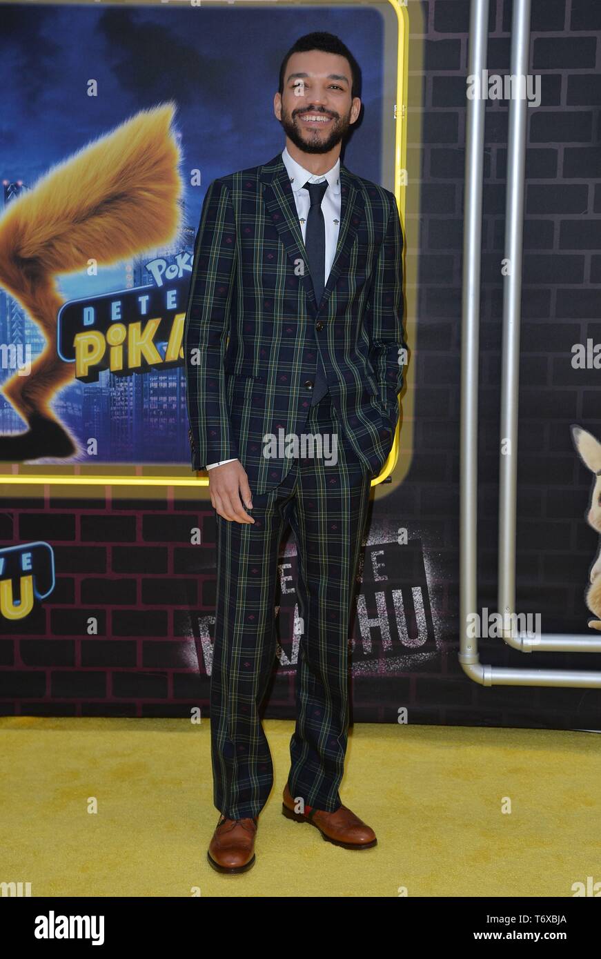 New York, NY, USA. 2nd May, 2019. Justice Smith at arrivals for POKEMON ...