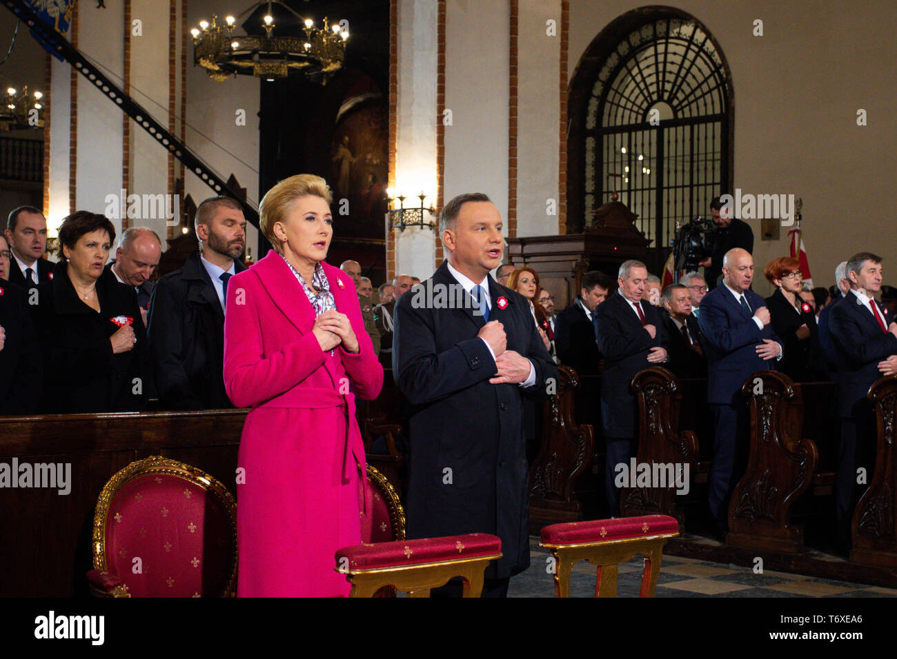 Warsaw, Masovian Voivodeship, Poland. 3rd May, 2019. President of ...