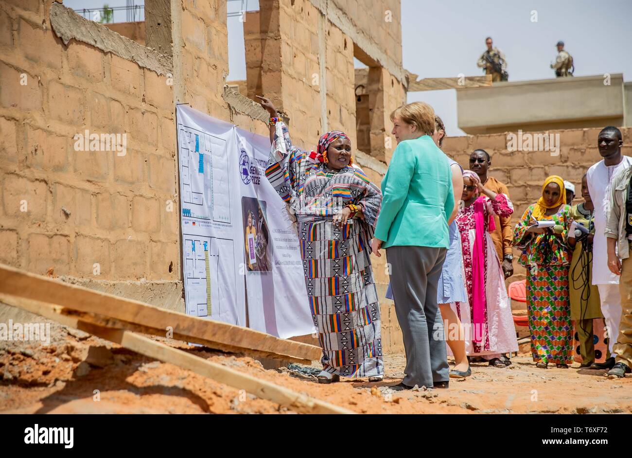 Niamey, Niger. 03rd May, 2019. Federal Chancellor Angela Merkel (CDU ...