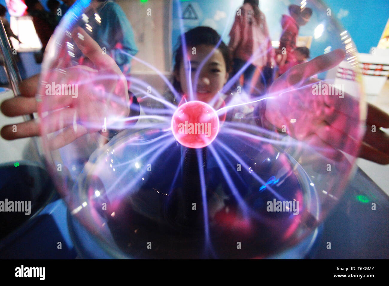 Magic plasma ball hi-res stock photography and images - Alamy