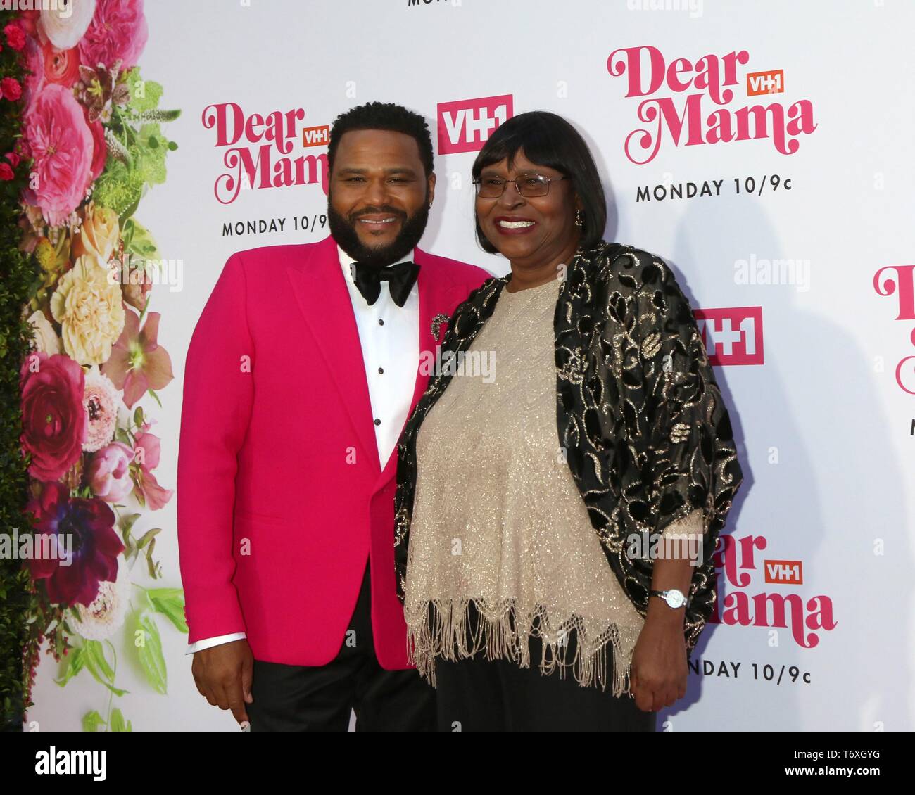 Los Angeles, CA, USA. 2nd May, 2019. Anthony Anderson, Doris Hancox at ...