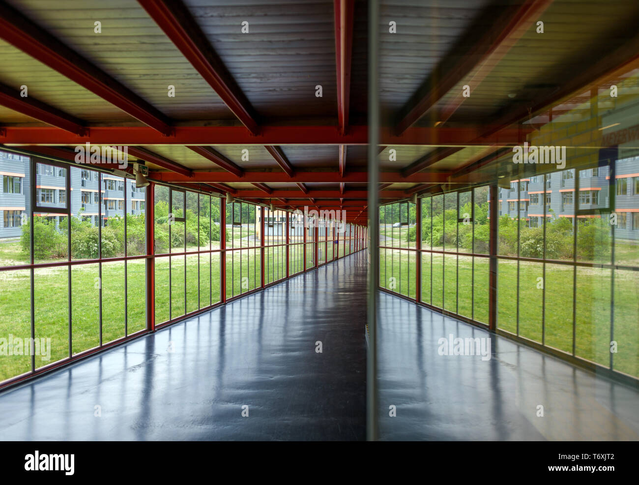 Bernau, Germany. 02nd May, 2019. The building complex of the Federal ...