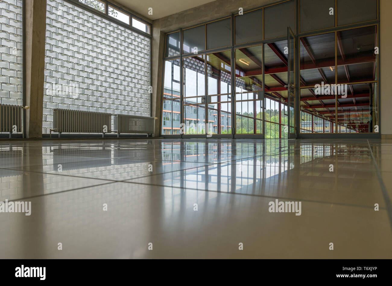 Bernau, Germany. 02nd May, 2019. The building complex of the Federal ...
