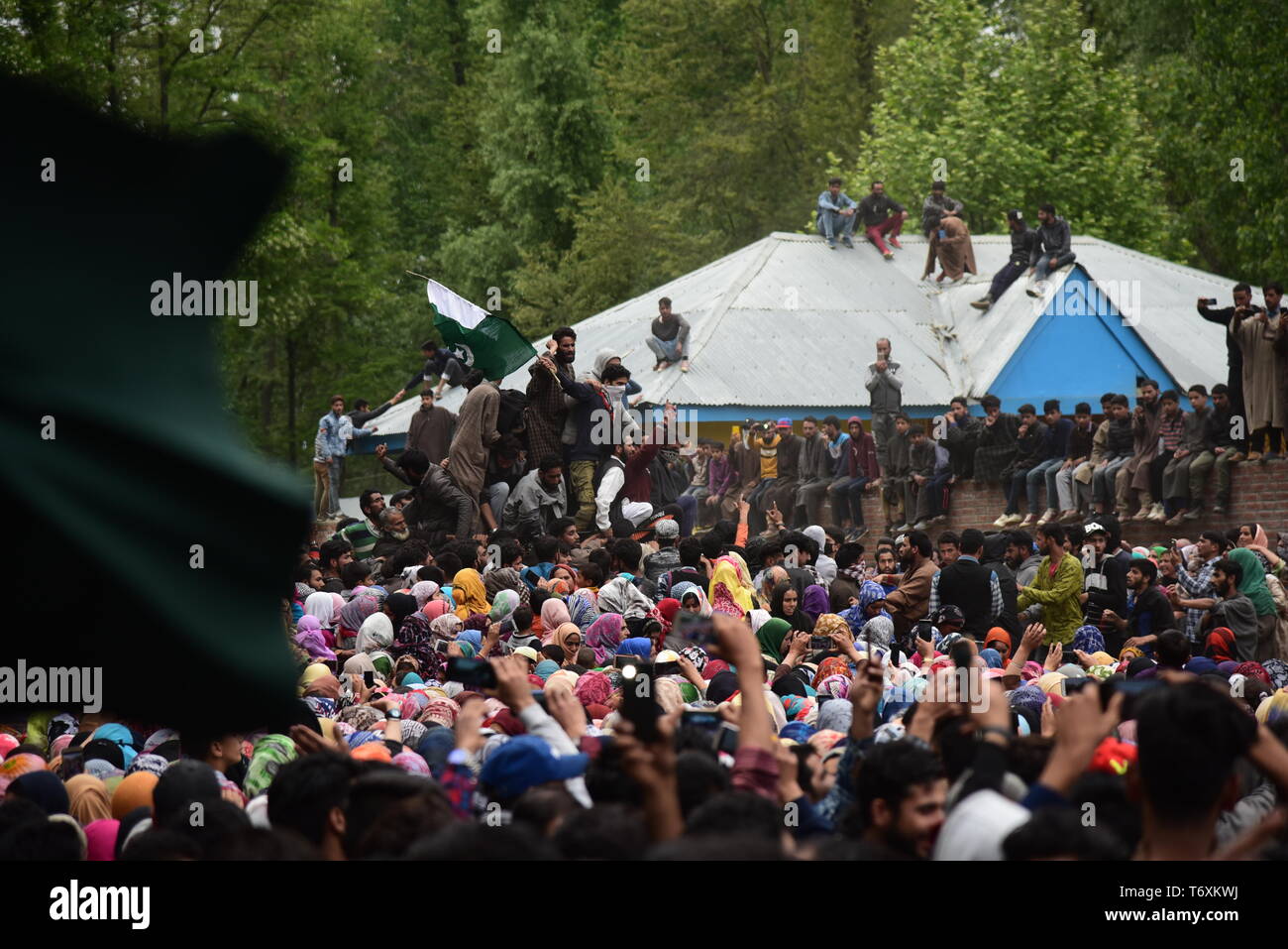 Pulwama, India, 3rde May 2019. (EDITORS NOTE: Image depicts death ...
