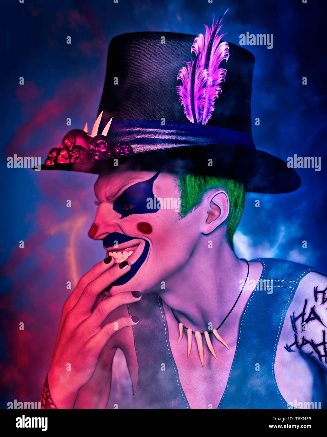 clown ha ha ha just wondering. This clown will put some fun in yours ...