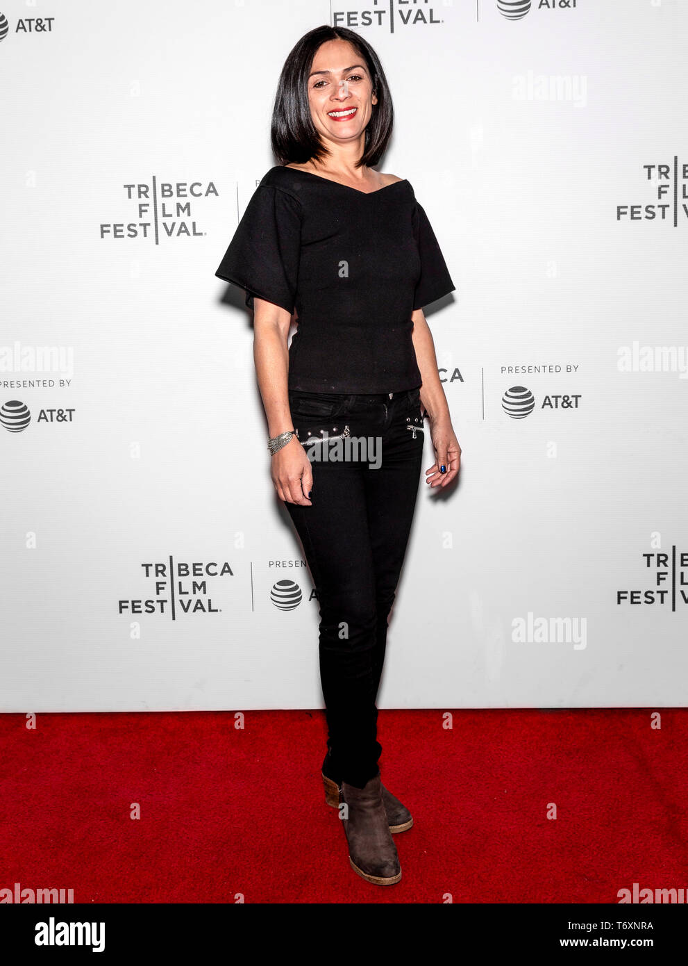 New York, NY - April 29, 2019: Alexandra Barreto attends the “Safe ...