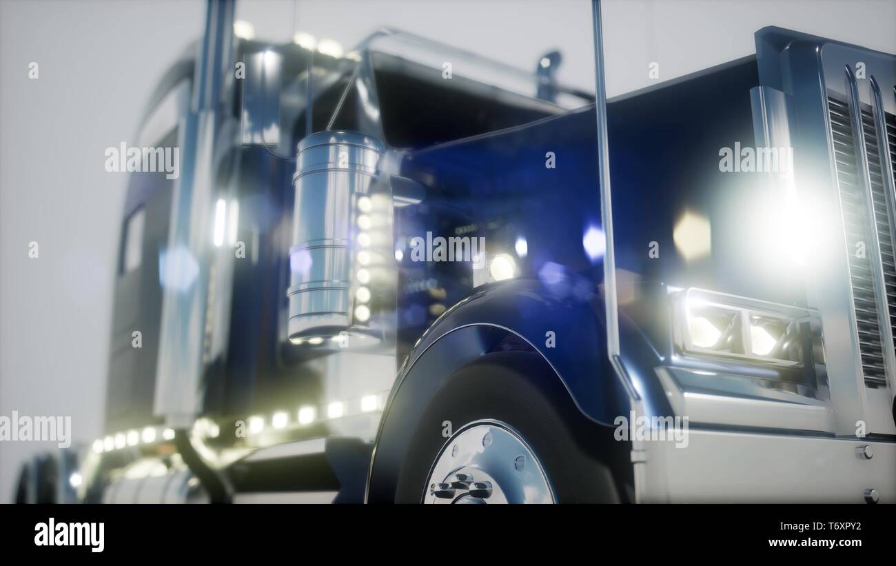 American lorry hi-res stock photography and images - Alamy